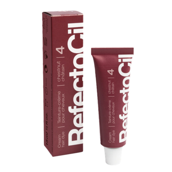 REFECTOCIL CHESTNUT # 4 TINTE PARA PESTAÑAS Y CEJAS - ODARA PROFESSIONAL